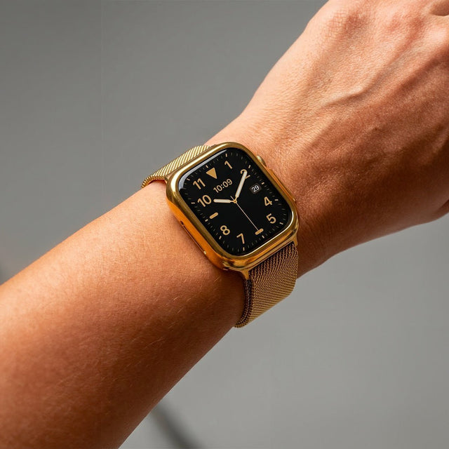 Apple Watch Bracelet, Milanese Mesh Stainless Steel, Magnetic Clasp, w