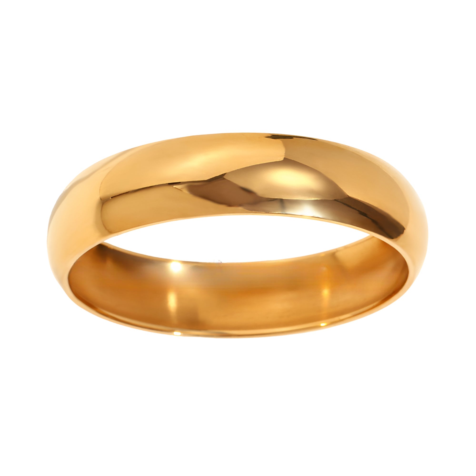 Phoebe model, sleek design, stainless steel bangle bracelet