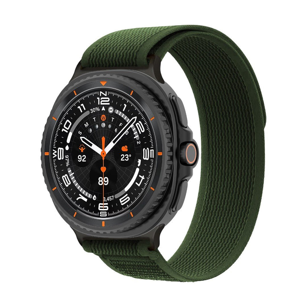 Samsung Watch 8 Tactical Braided Nylon Bracelet, Durable Velcro Buckle